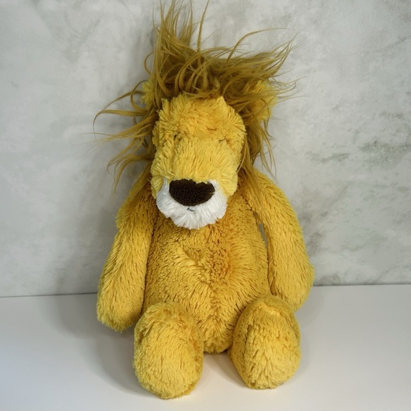 Jellycat | Toys | Jellycat Bashful Lion Plush Medium London Lovey Soft ...